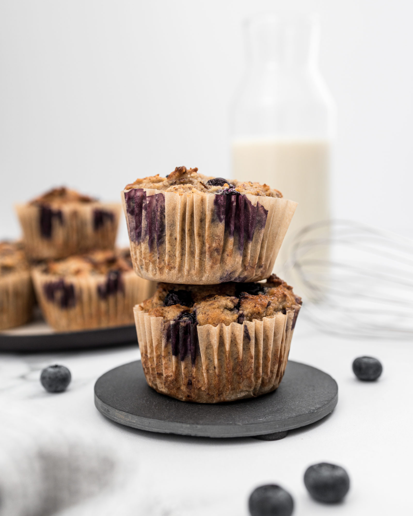 Brezglutenski borovničevi muffini